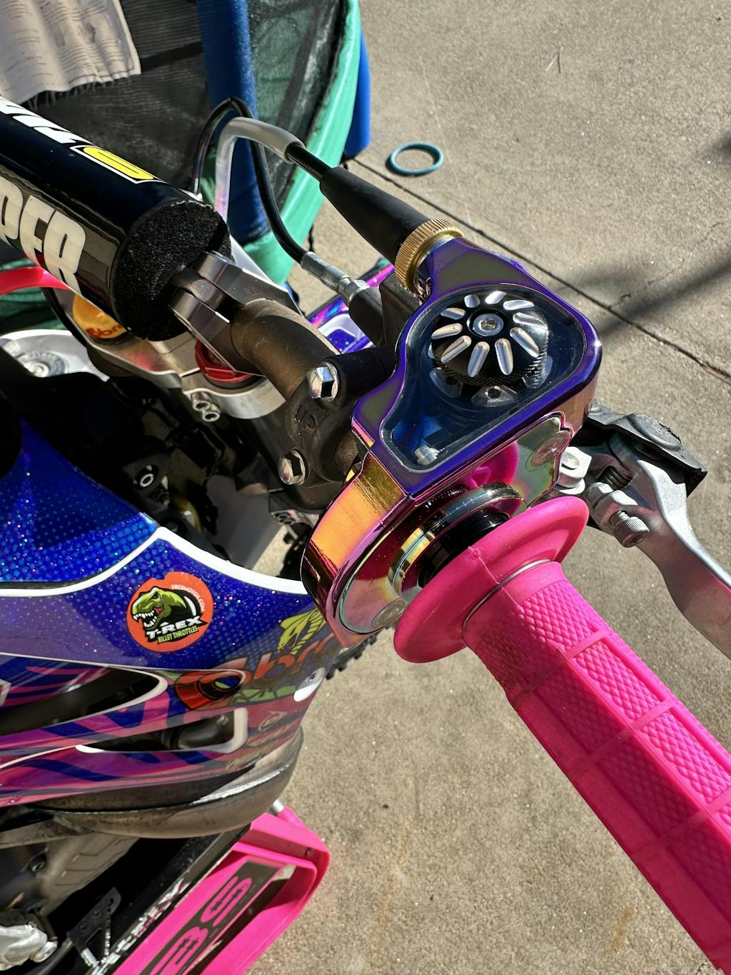 T-Rex Race Spec Billet Throttle for Cobra 50cc – T-Rex Moto-x