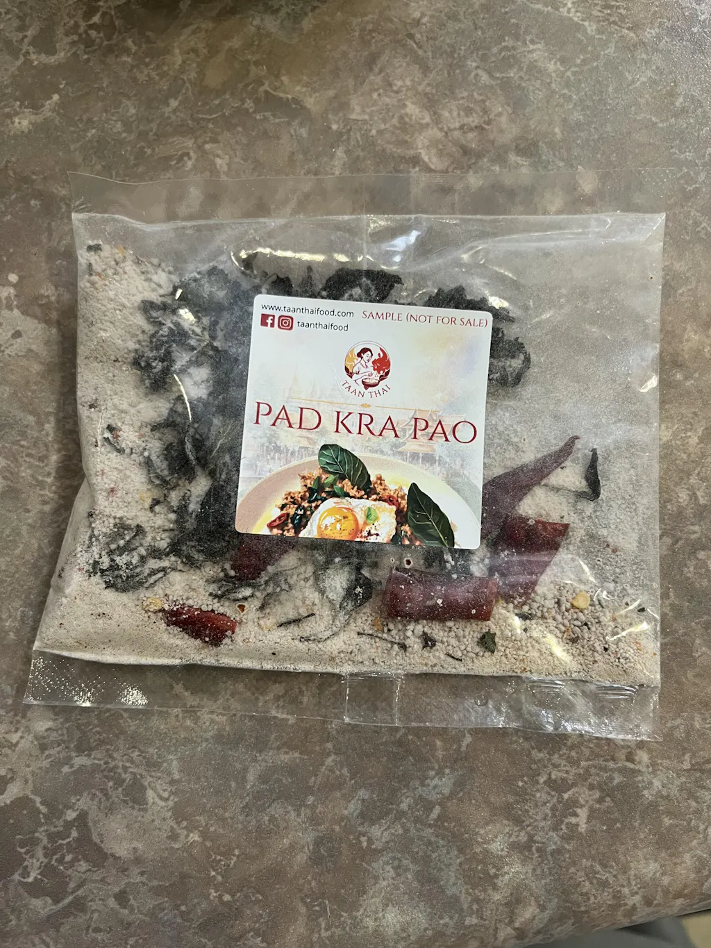 PAD KRA PAO - 3 packs ($2.33 per pack) (available on Kickstarter ...