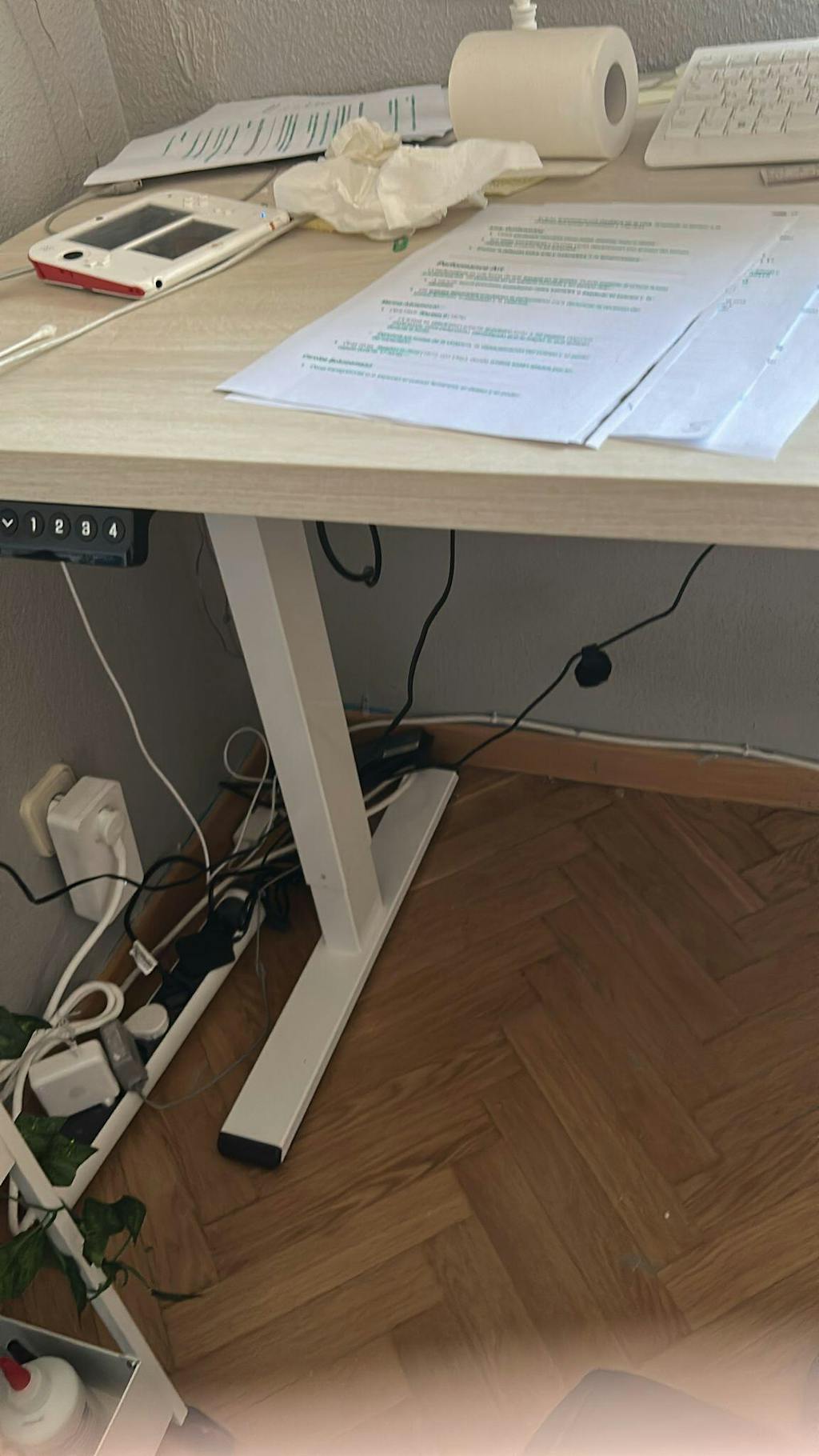 Tablero de madera para escritorio regulable - Tablakala