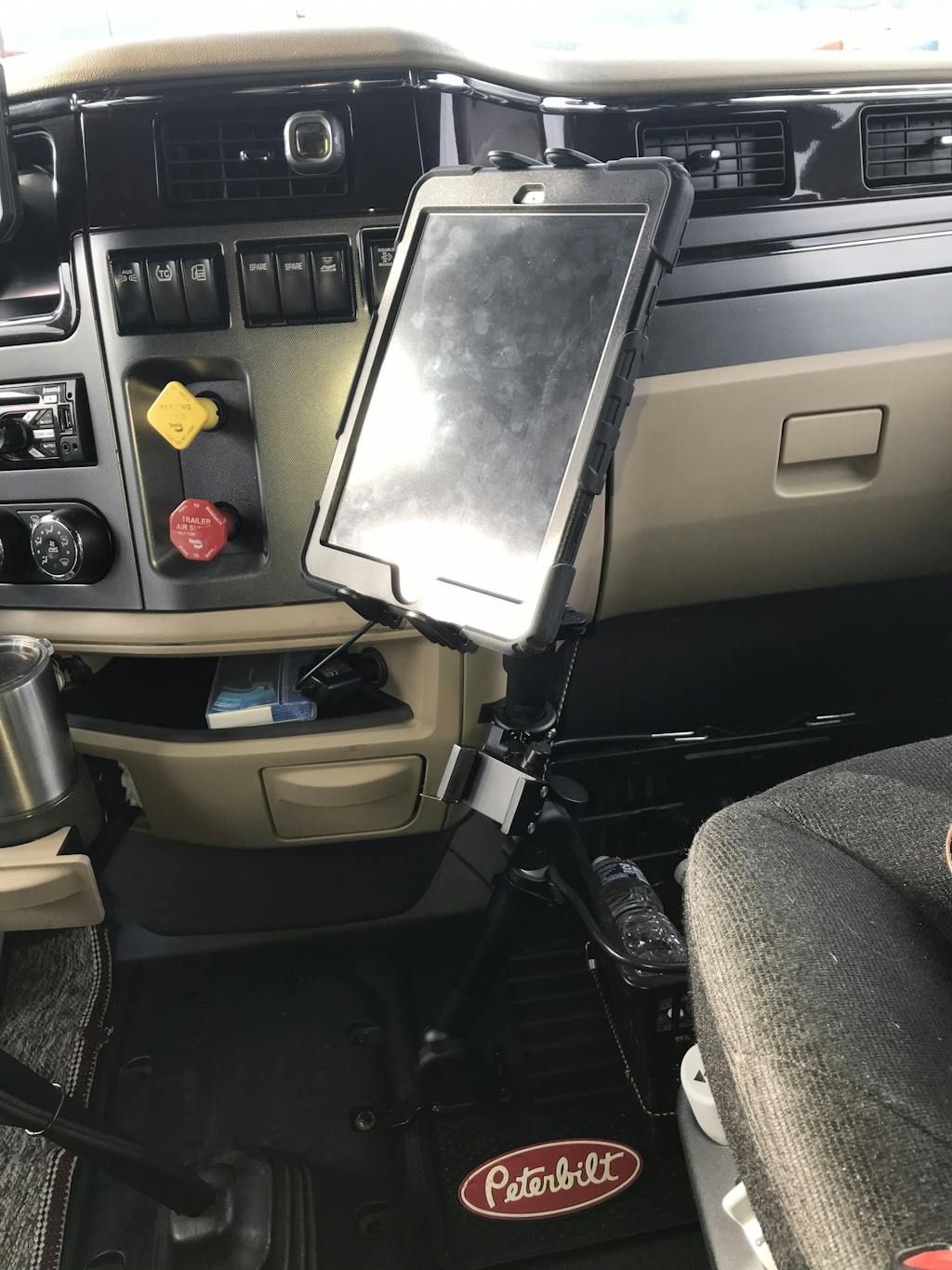 Seat Rail/Floor Tablet Holder | Heavy Duty Tablet Mount for Truck ...