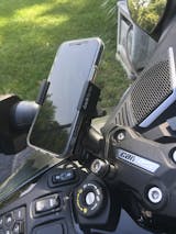 Enduro Series™ Can-Am Spyder Phone Mount | 3.5" Arm | 11mm Pinch Bolt ...