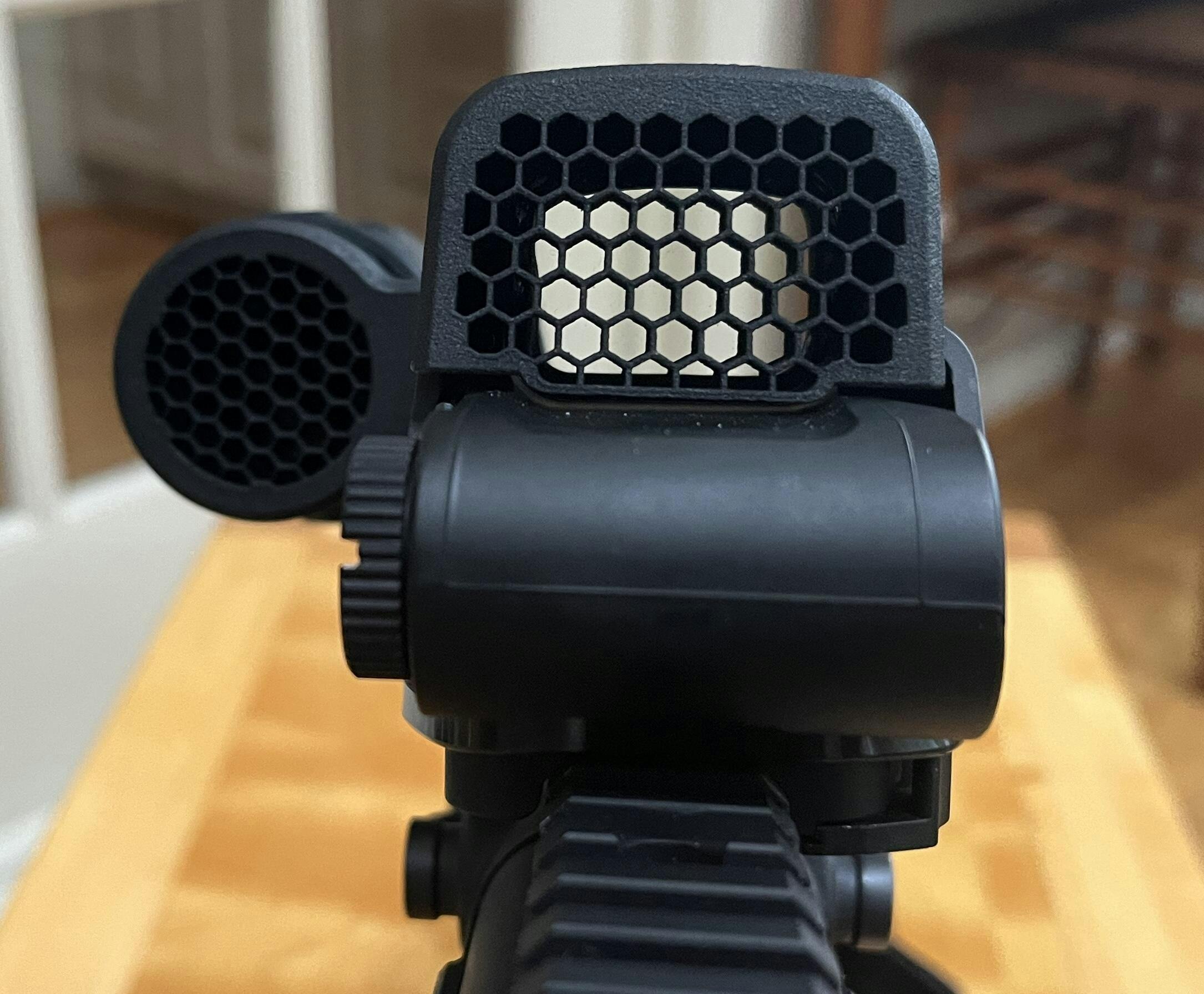 Light Cover for Weapon Mounted Flashlights | Rifle Lens Cap for ...