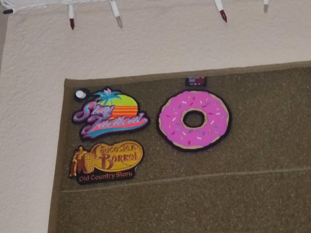 Stay Tactical Retro Synthwave - 3x3.5 Patch