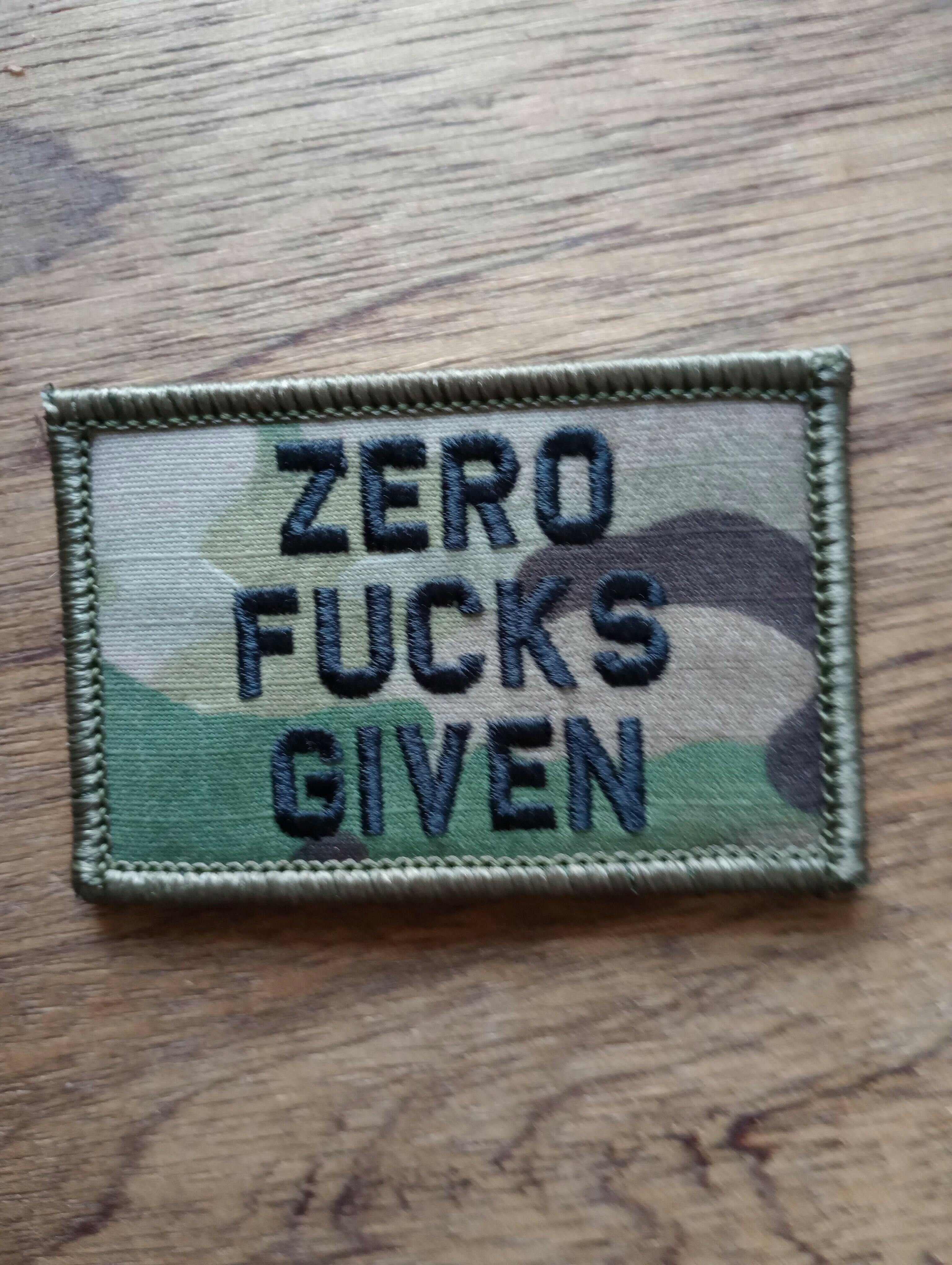 Custom Text Military 2x3 inch Patch. Your Text.