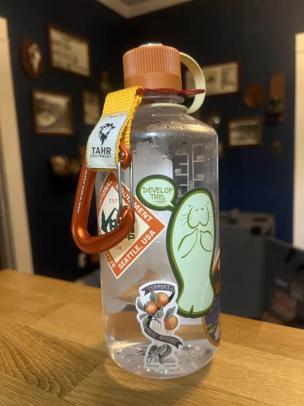 Cap Strap for Nalgene Bottles – TAHR Equipment