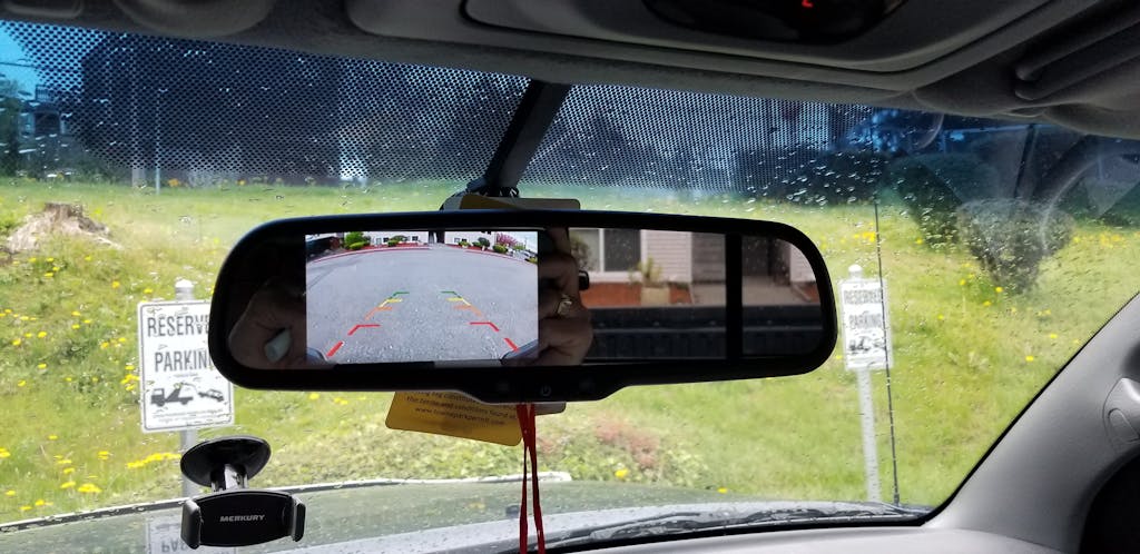 Toyota Tacoma Backup Camera & 4.3" LCD Auto Dimming Mirror 2005-2014 ...