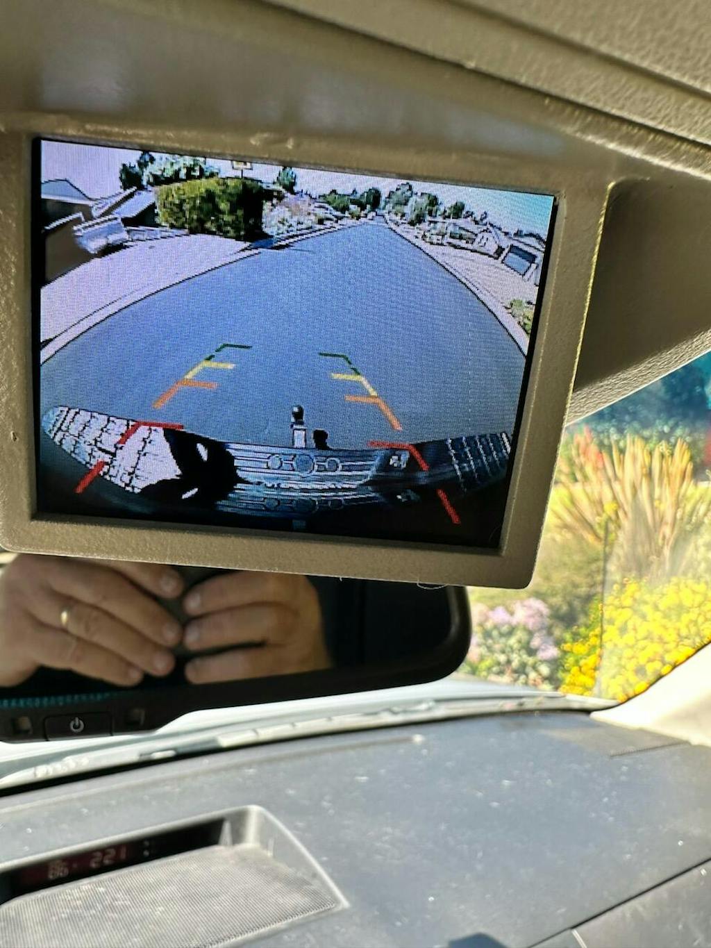 DODGE RAM Backup camera (2009-2018) Factory Integrated OEM Fit Backup ...