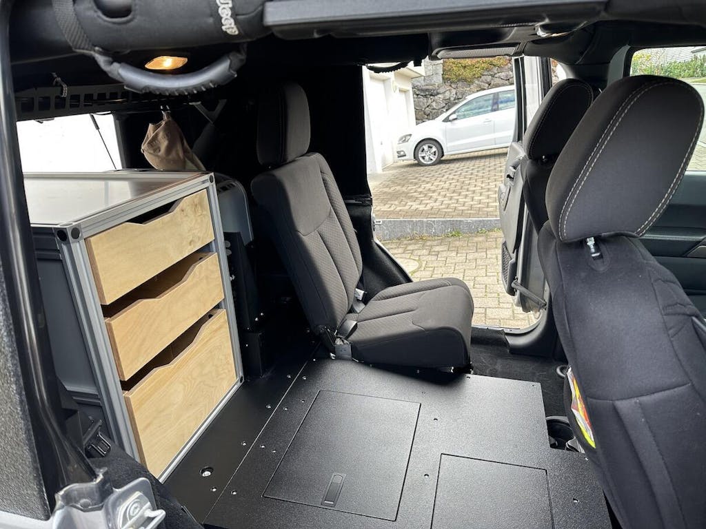 Camping box storage solutions for adventures, overlanding and off road