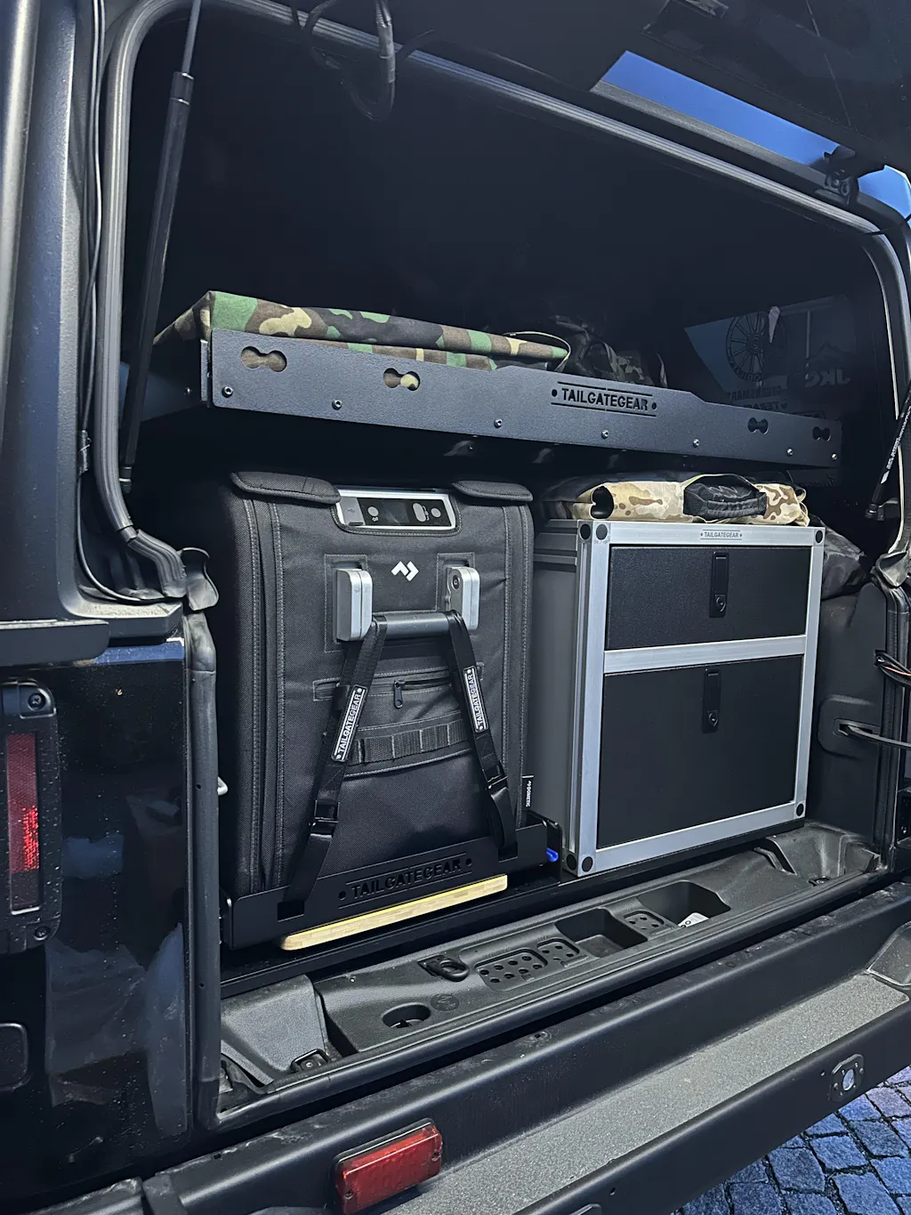 Camping box storage solutions for adventures, overlanding and off road
