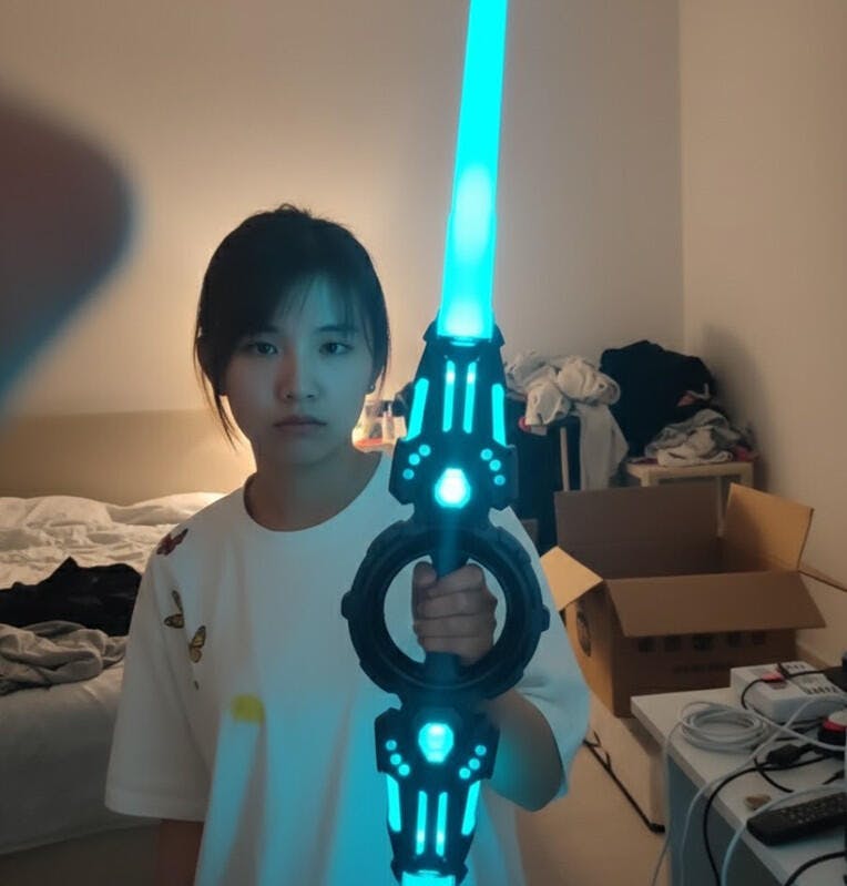 Fire Spinning Sword – Tailored Paw