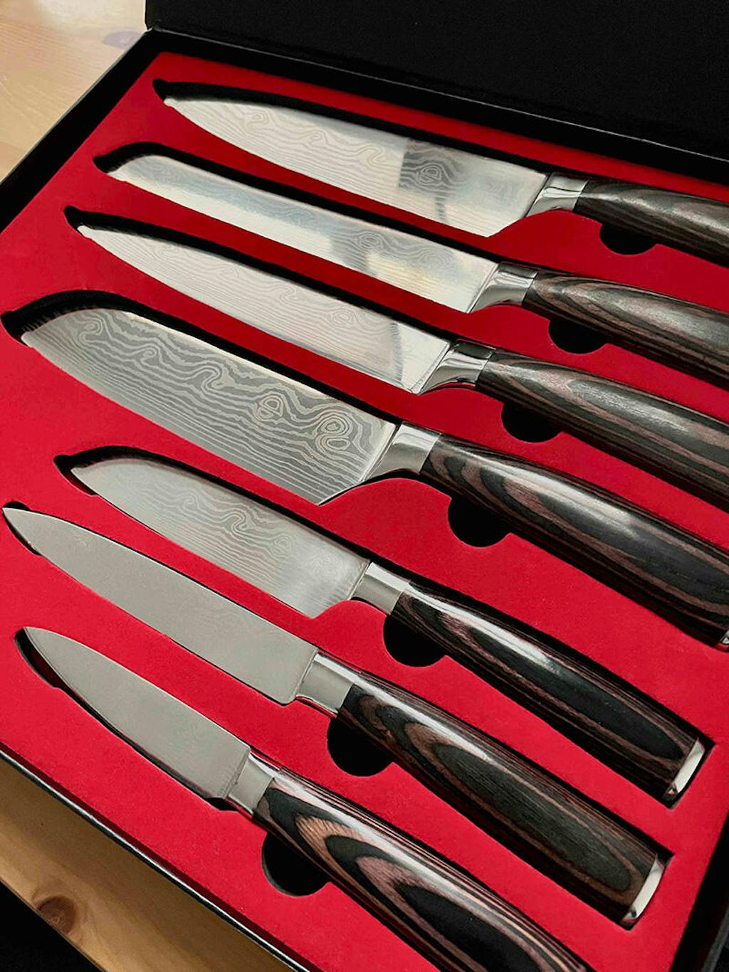 Autograph 7-Piece Knife Set – Takai Knives