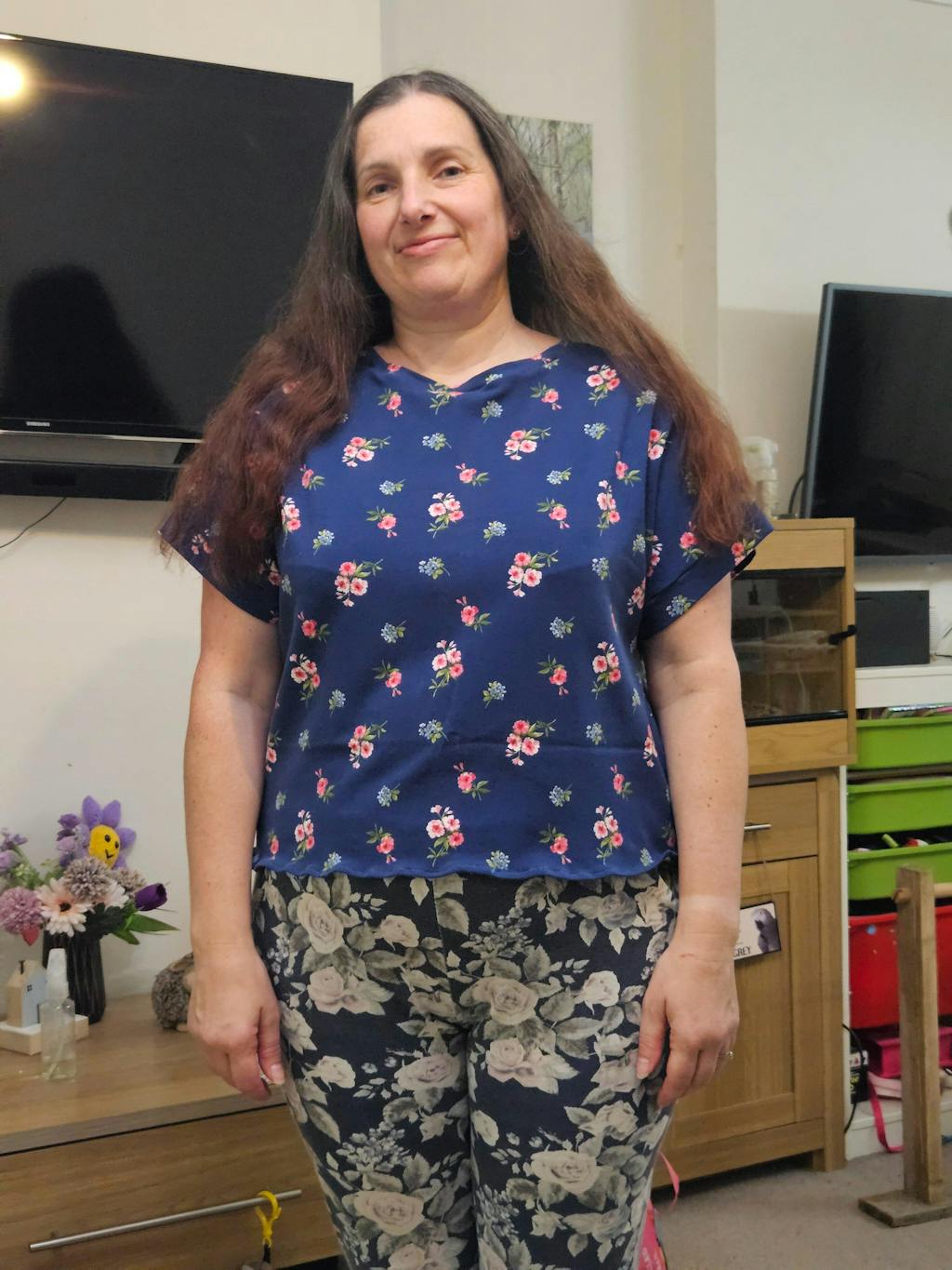 Naya T-Shirt PDF Sewing Pattern | Easy Batwing Top Cuff Sleeves – Tammy ...