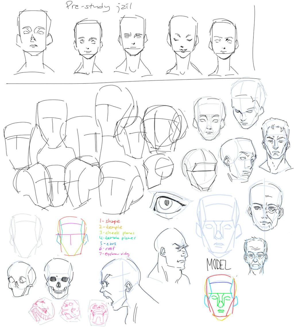 Head Drawing E-BOOK