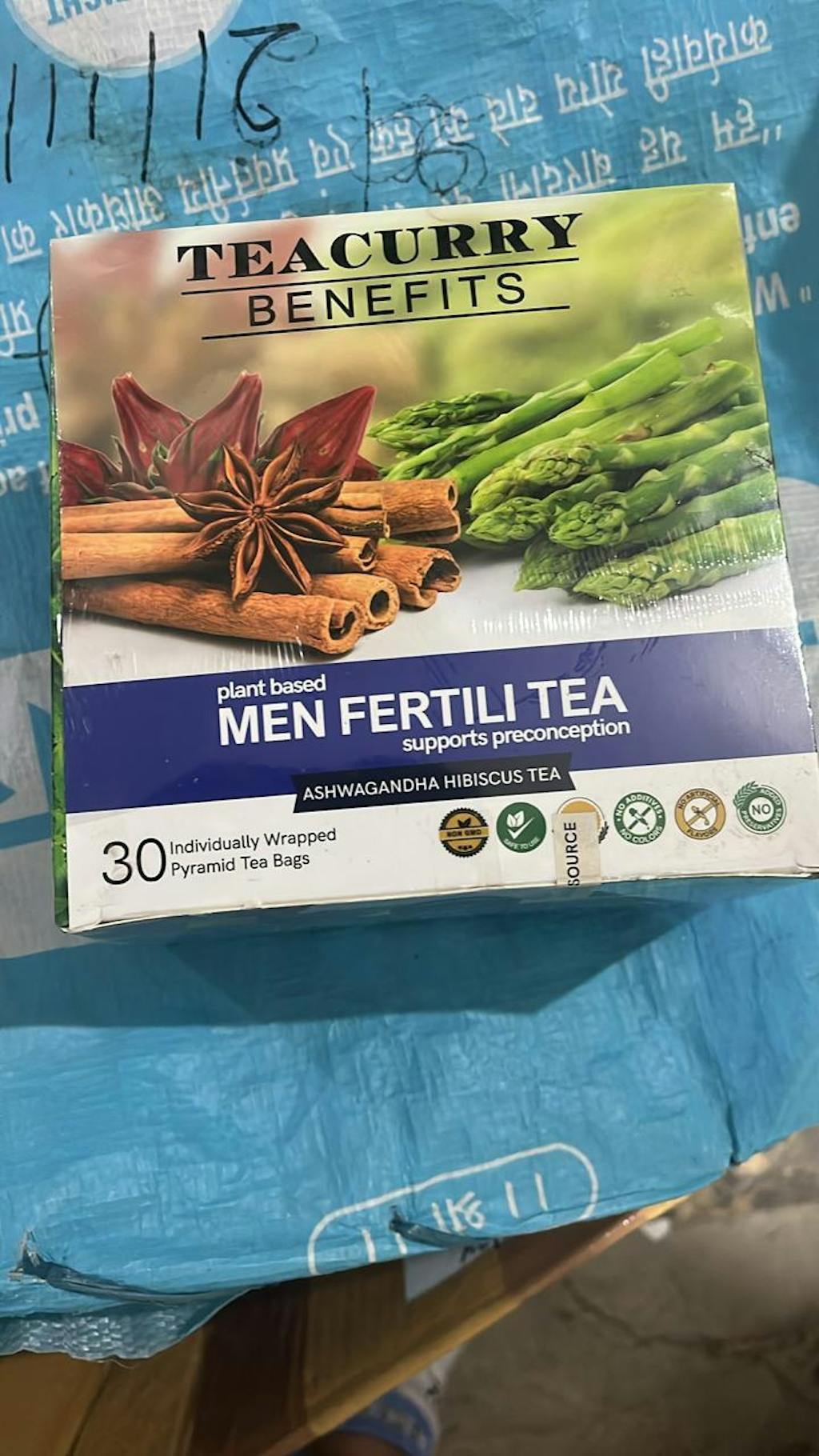 Buy Men Fertility Tea to boost Count and Motility in Men