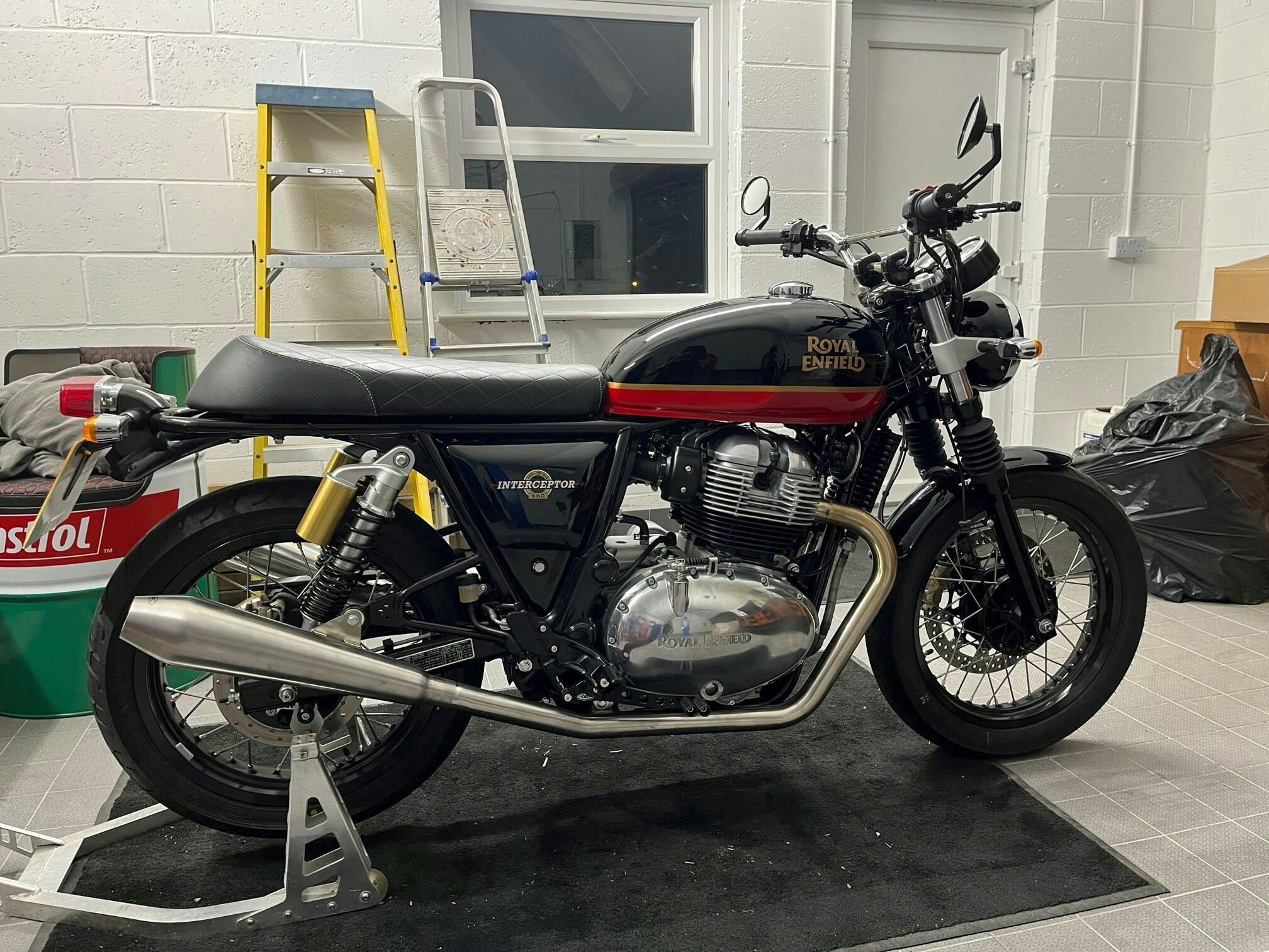 TEC Full Big Bore Stainless Exhaust System – CANNONS – Royal Enfield ...