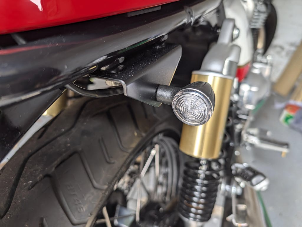 Rear Frame Rail Indicator Mountings – Royal Enfield Interceptor 650 ...