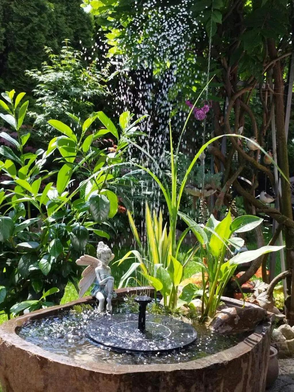 Fonte Solar para Jardim – Ecológica, Fácil de Usar e Personalizável ...