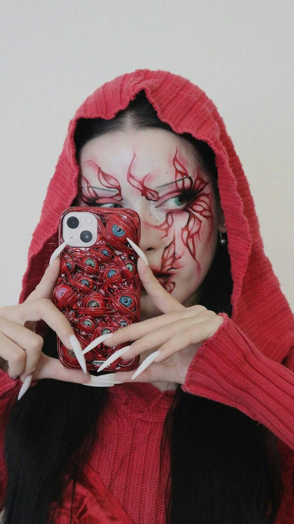 Bloody Eyeball Handmade iPhone Case | Techypop.com
