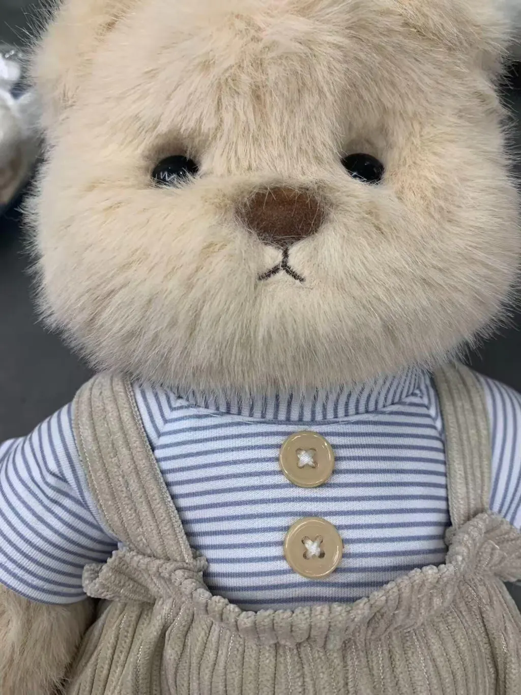 Teddy Bear & Daily Blue Overalls Set of 2 - 12 Inches – Teddy Huggy