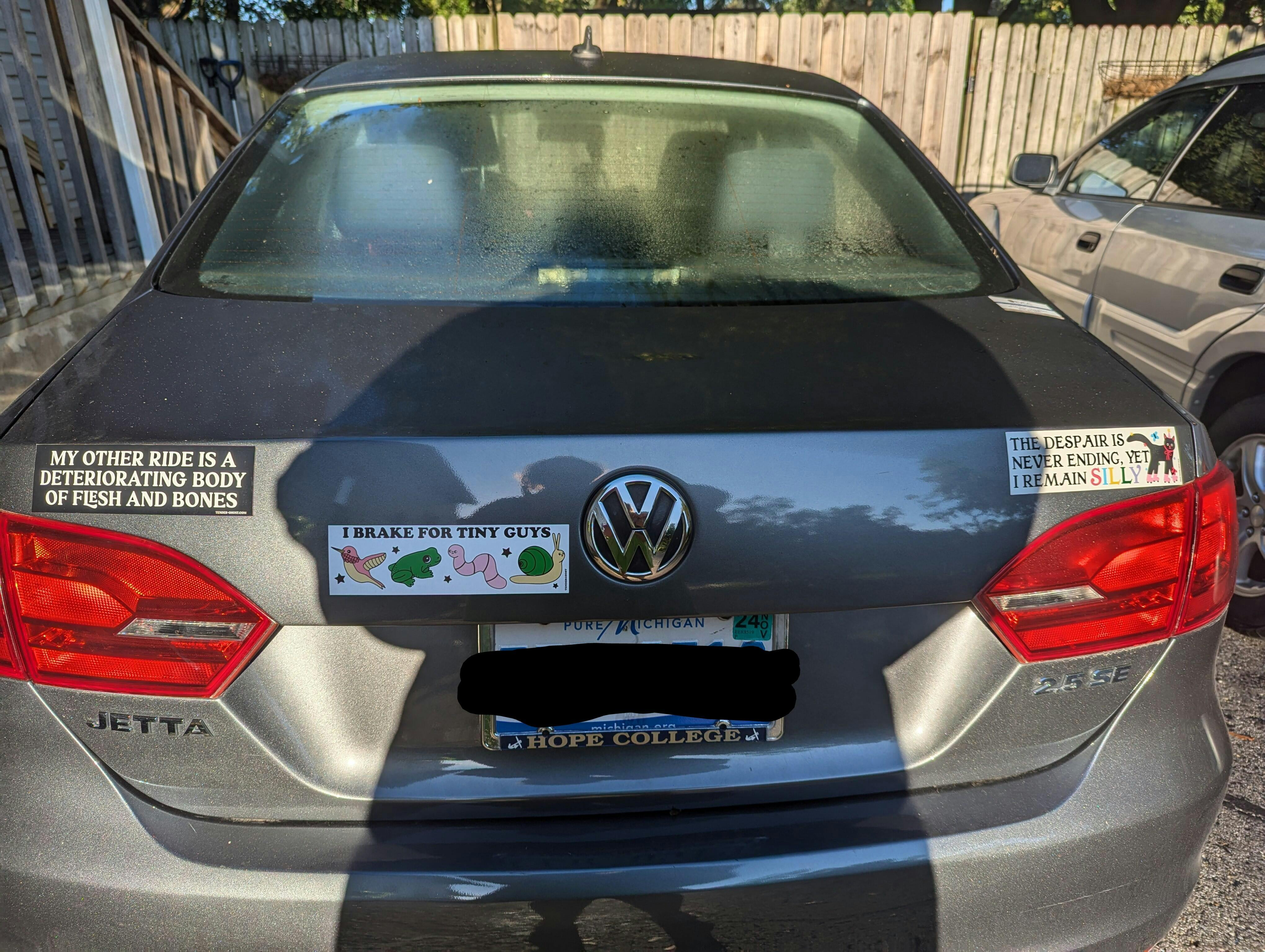 Better With You In It Bumper Magnet – Tender Ghost