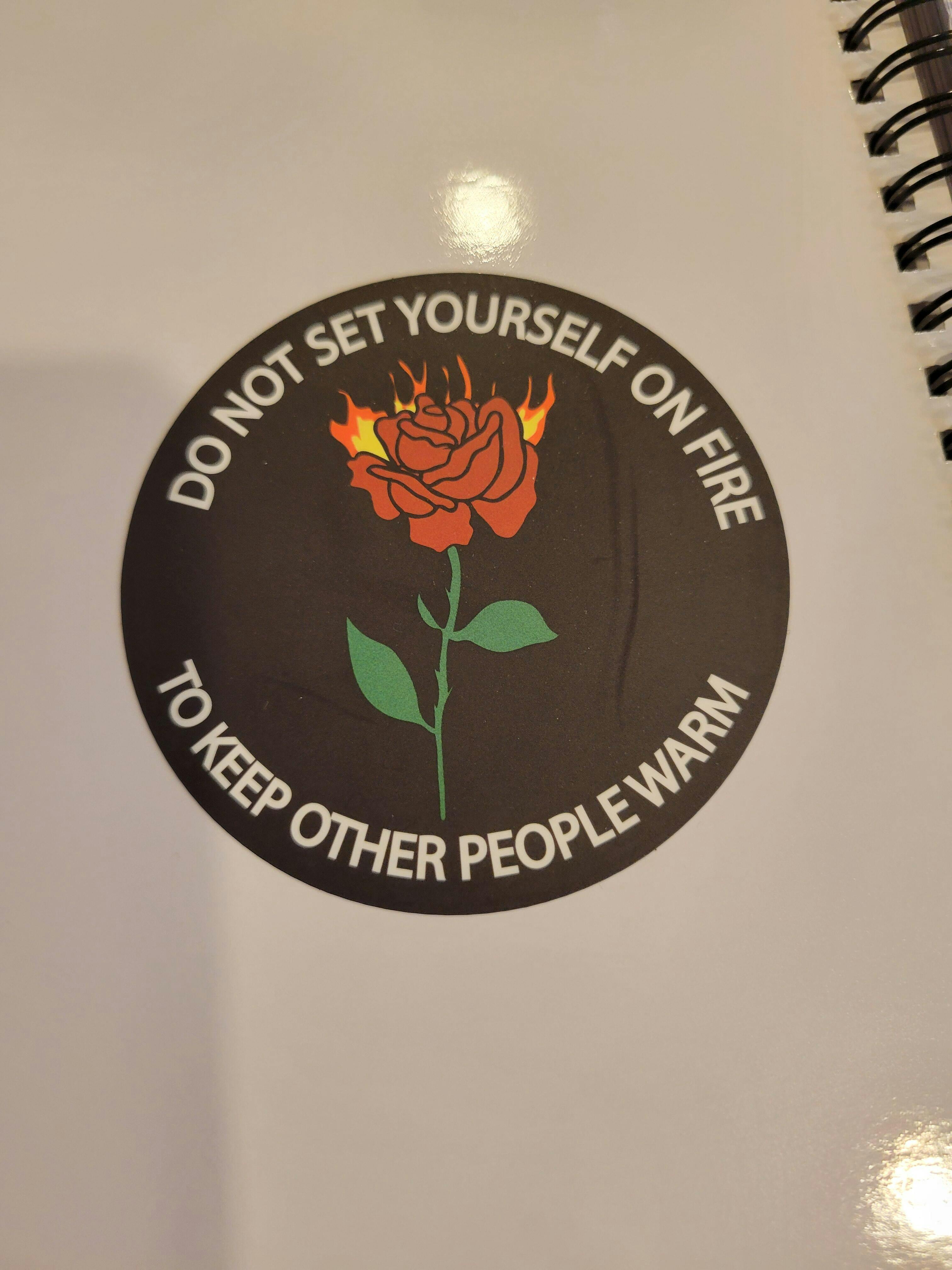 Mental Stability Sticker – Tender Ghost