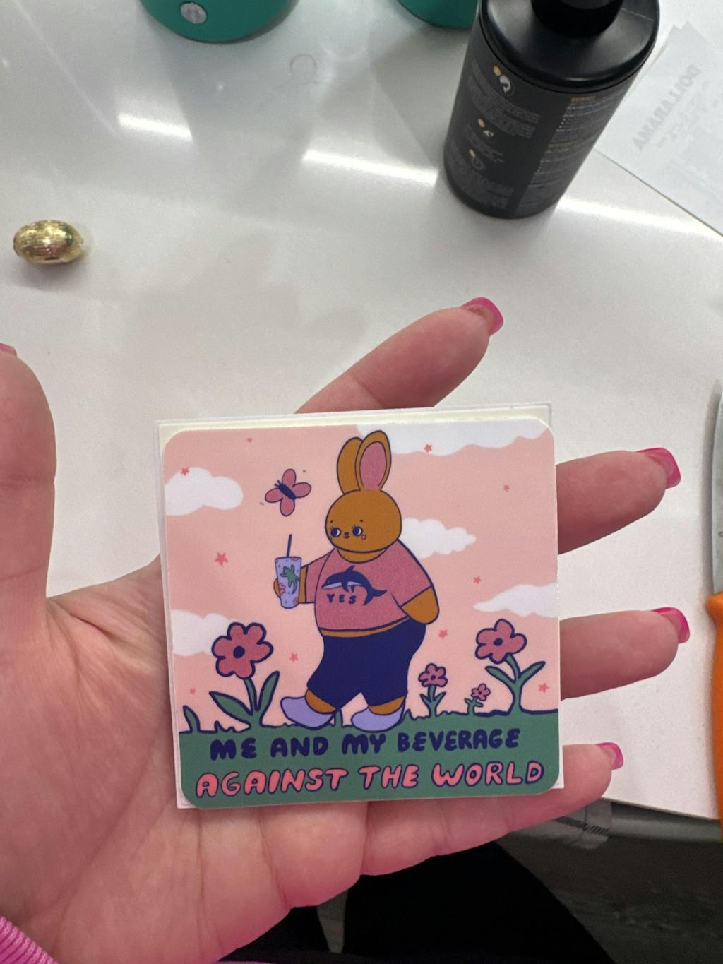 Weird Stinky Goblin Sticker – Tender Ghost