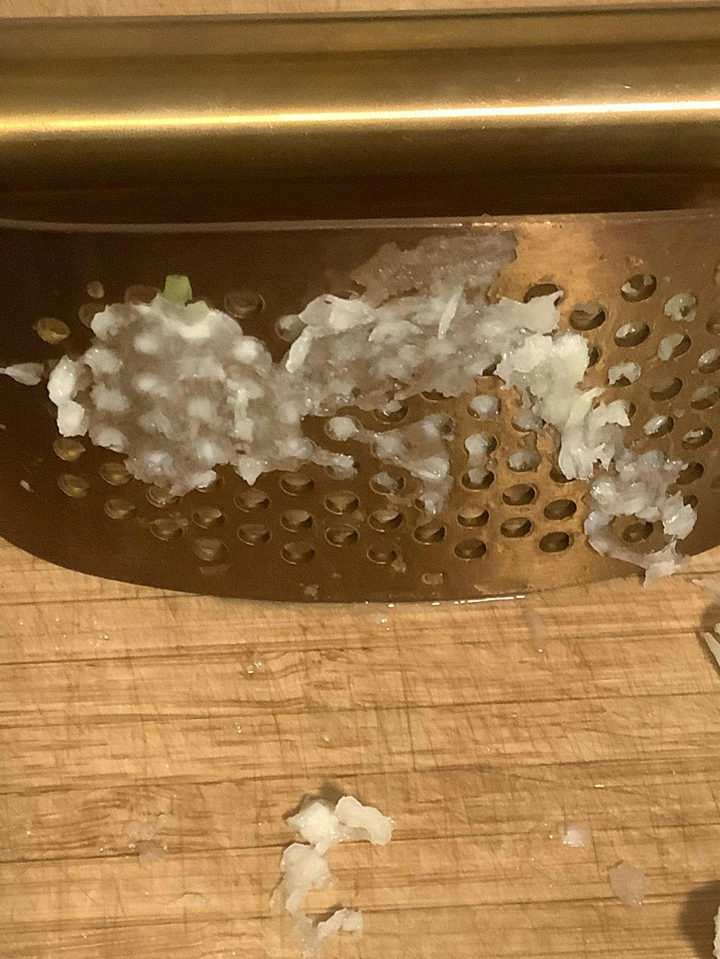 Stainless Steel Curved Garlic Rocker Press & Bottle Opener – Terra Powders