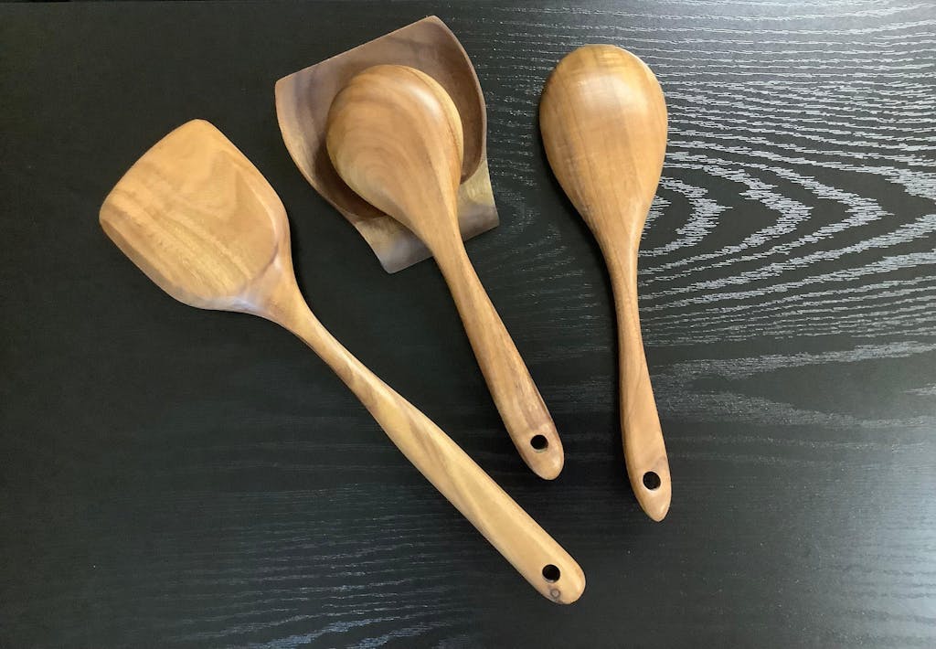 9 Piece Teak Wood Kitchen Tool Set – Terra Powders