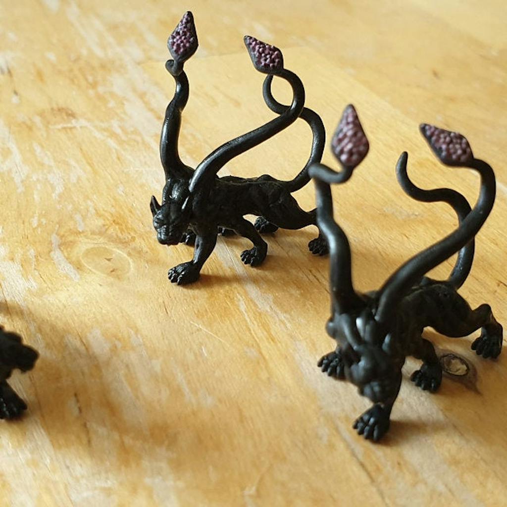 Bestia distorcente belva miniatura