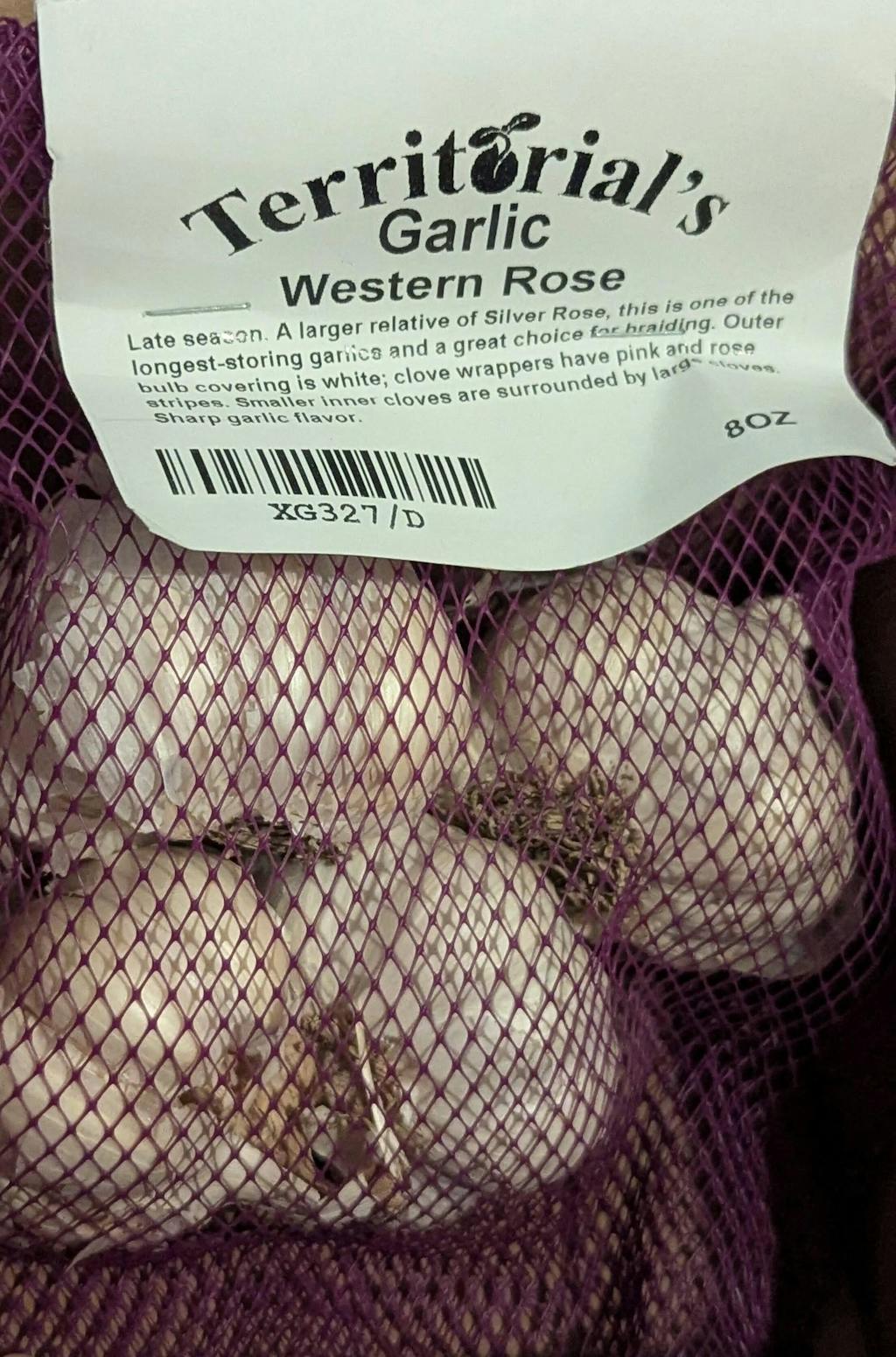 Western Rose Garlic | Territorial Seed