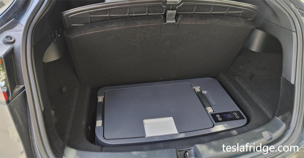 Tesla Model Y Sub Trunk Drop-In Refrigerator/Freezer with AC Adapter ...