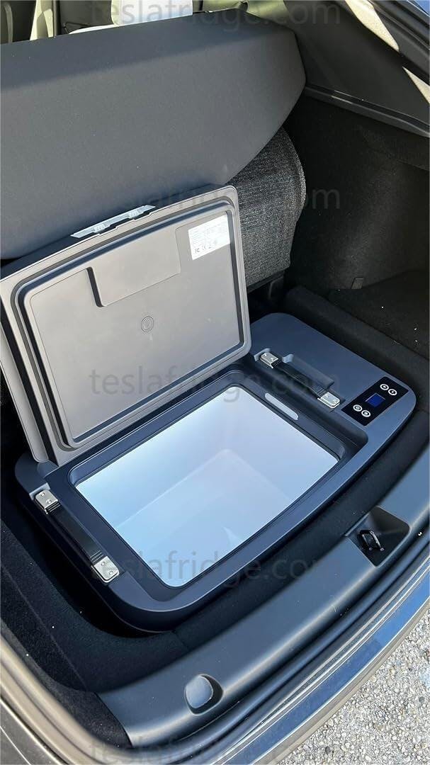 The Tesla Fridge - 35L Portable Freezer for Model Y Sub Trunk ...