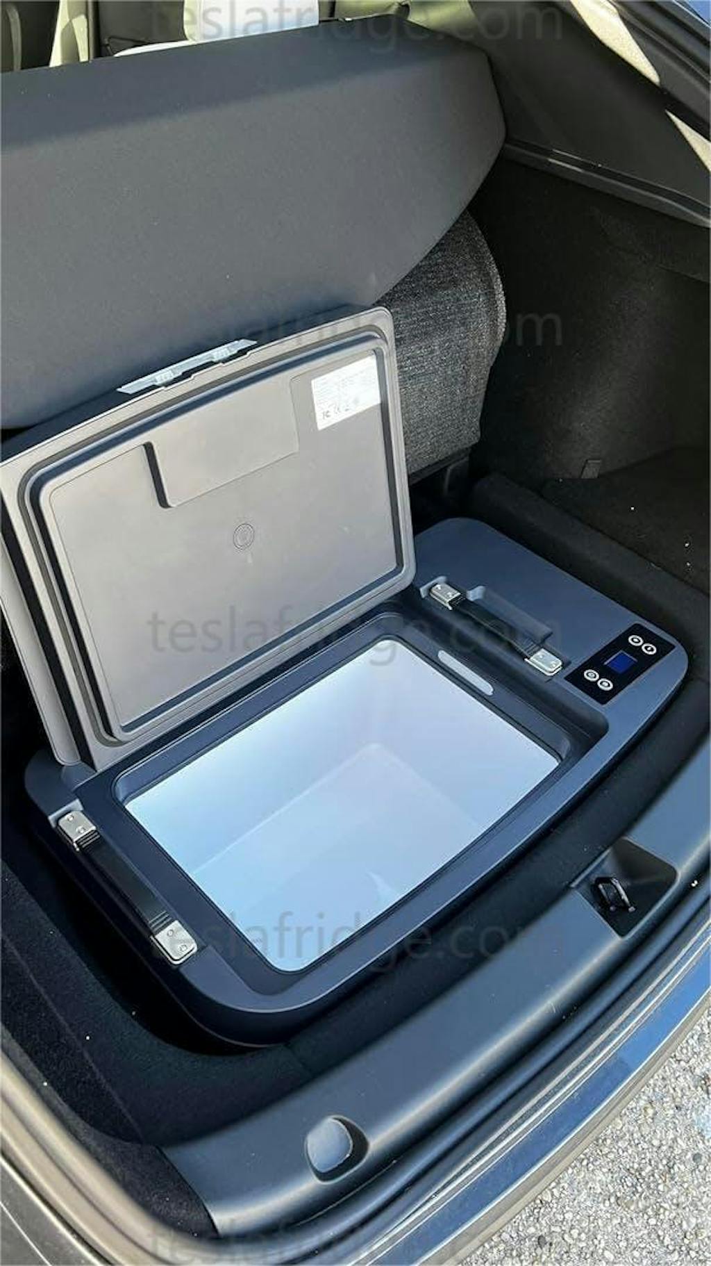 The Tesla Fridge - 35L Portable Freezer for Model Y Sub Trunk ...