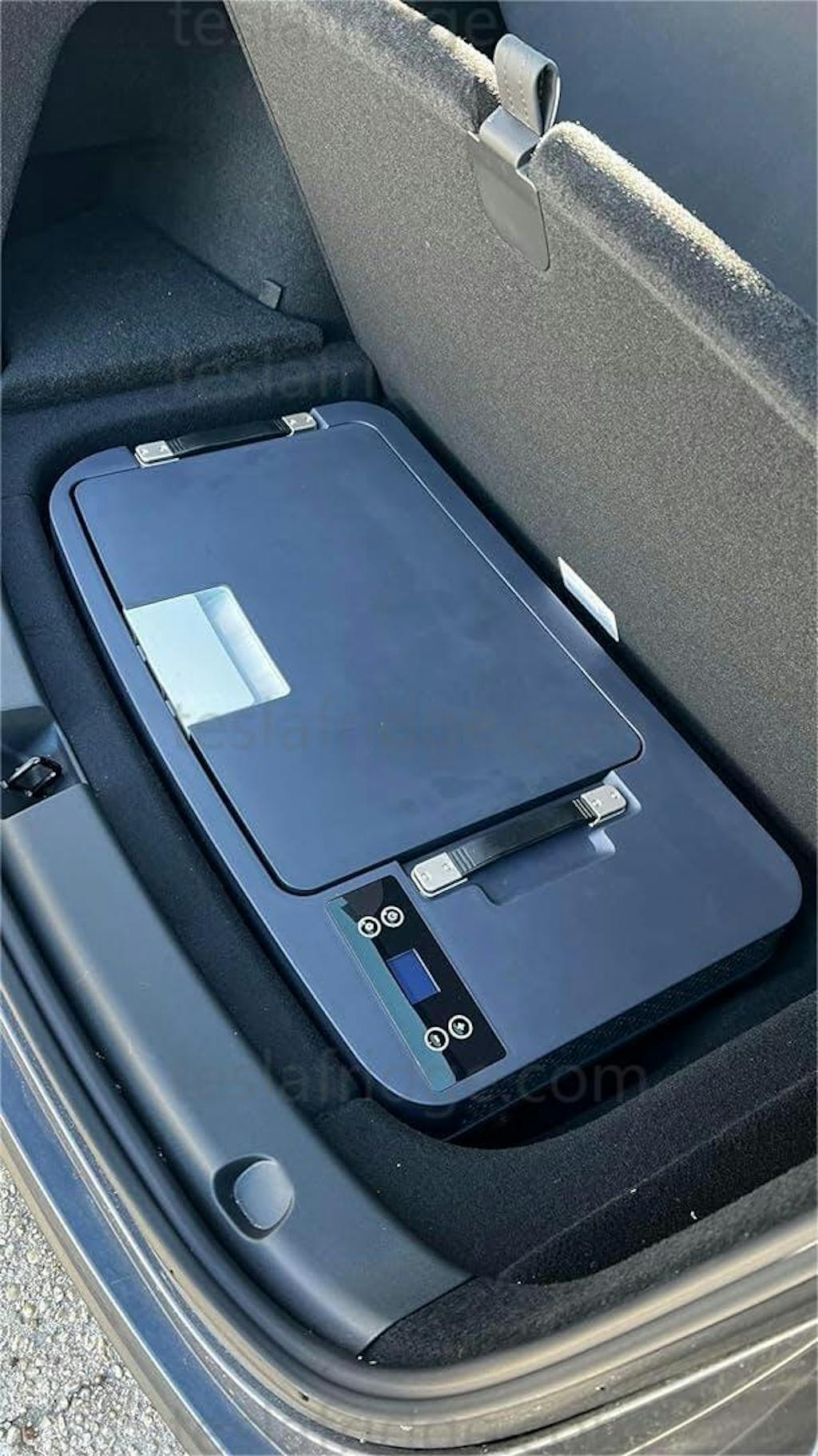 The Tesla Fridge - 35L Portable Freezer for Model Y Sub Trunk ...