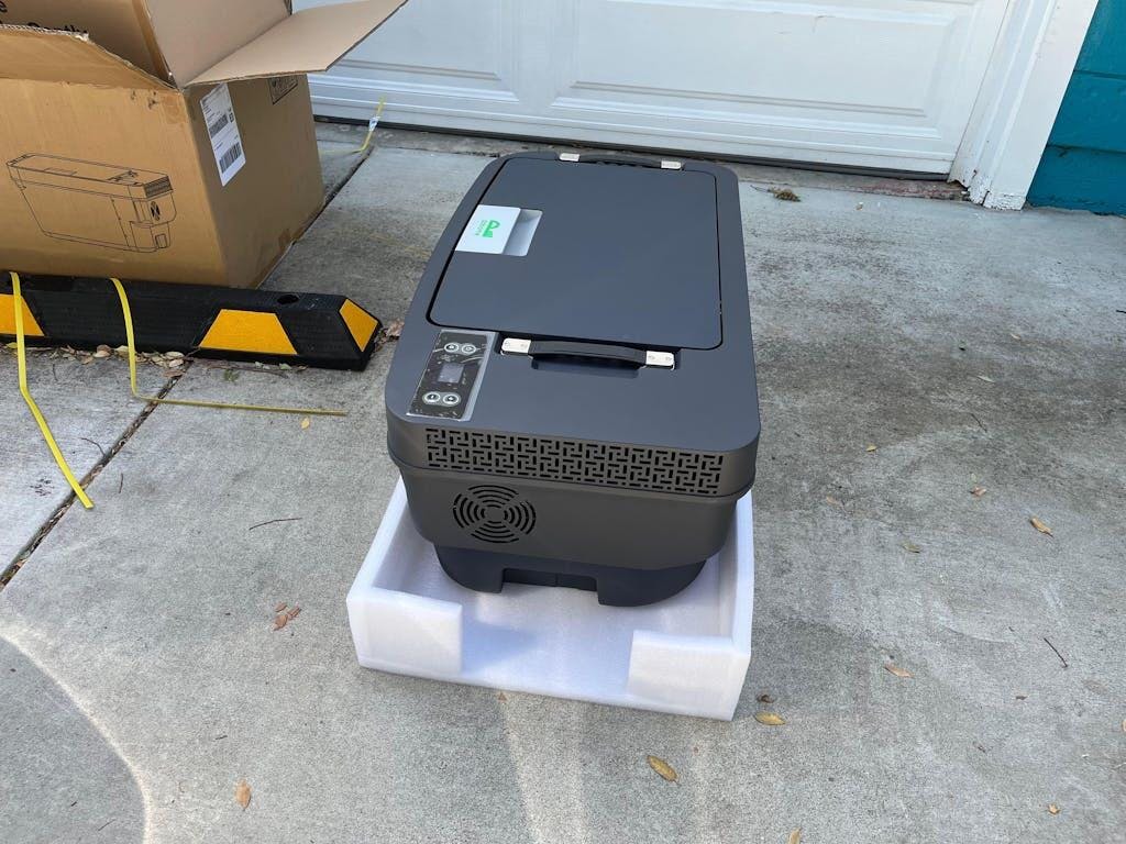 The Tesla Fridge - 35L Portable Freezer for Model Y Sub Trunk ...