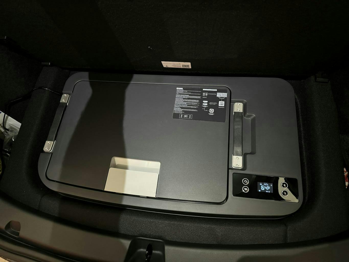 The Tesla Fridge - 35L Portable Freezer for Model Y Sub Trunk ...
