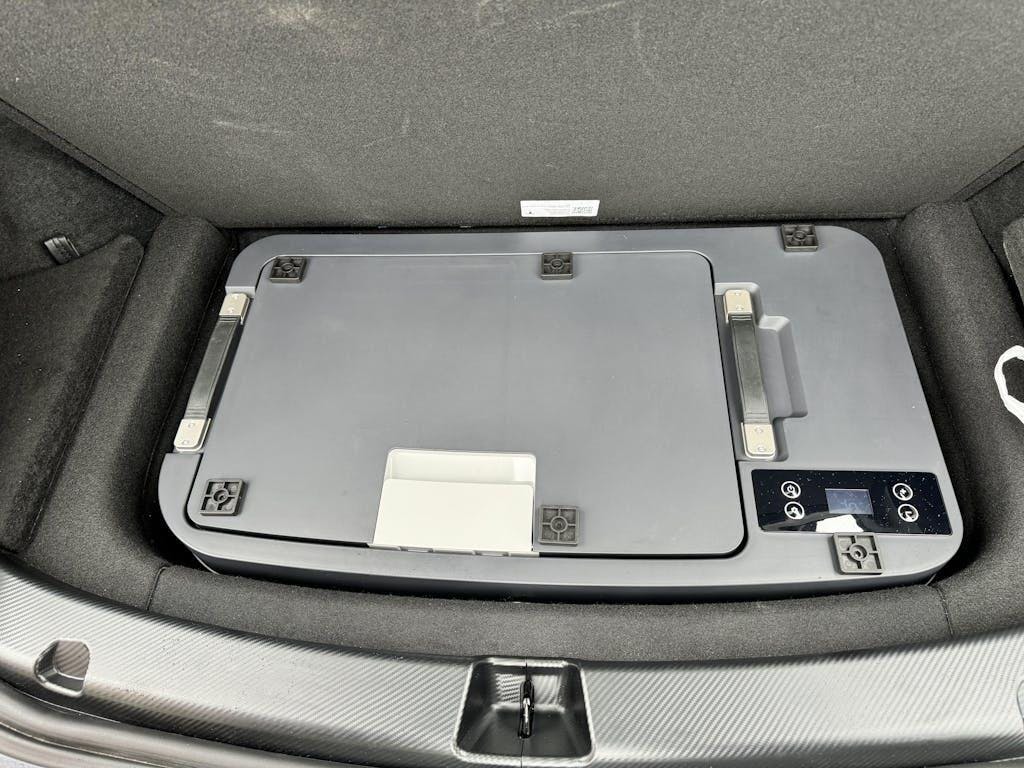 The Tesla Fridge - 35L Portable Freezer for Model Y Sub Trunk ...