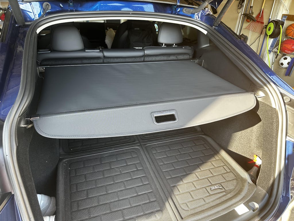 Model Y Cargo Screen - Retractable - Tesloid USA