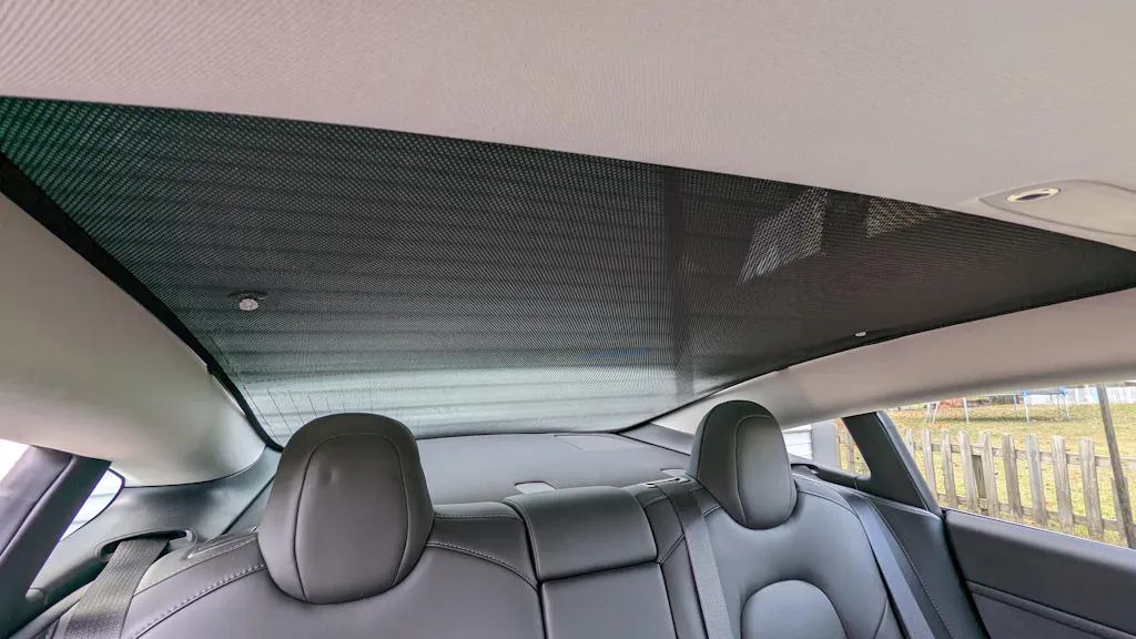 Privacy Screen for Model 3 | Tesla Mattresses + Privacy Screens
