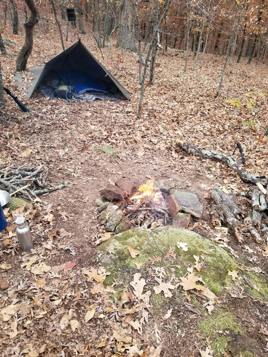 Texas Bushcraft Survival Tarp Waterproof 10x10 70D Ripstop Nylon