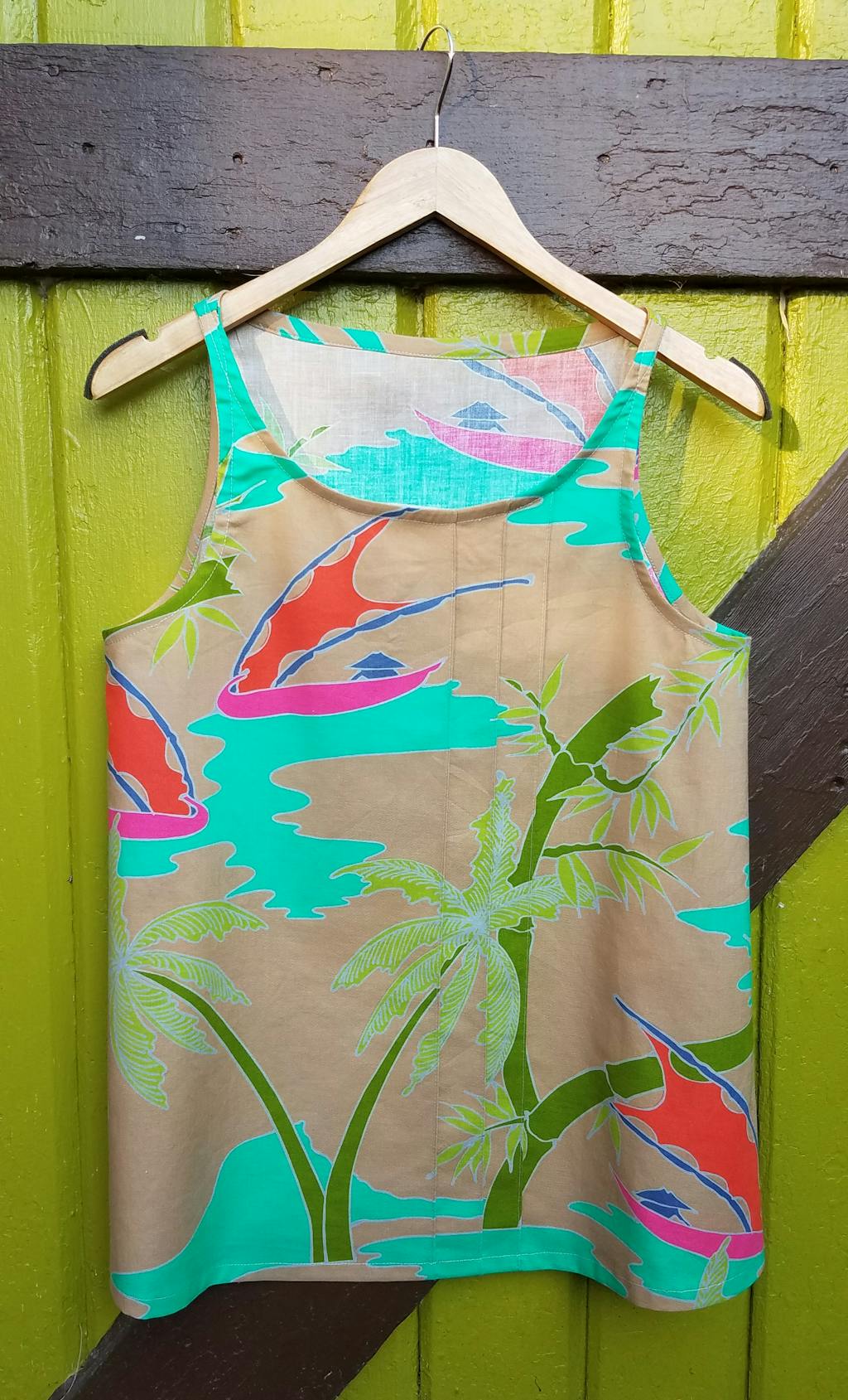 DIY Pin Tuck Tank Sewing Pattern by Texture Clothing