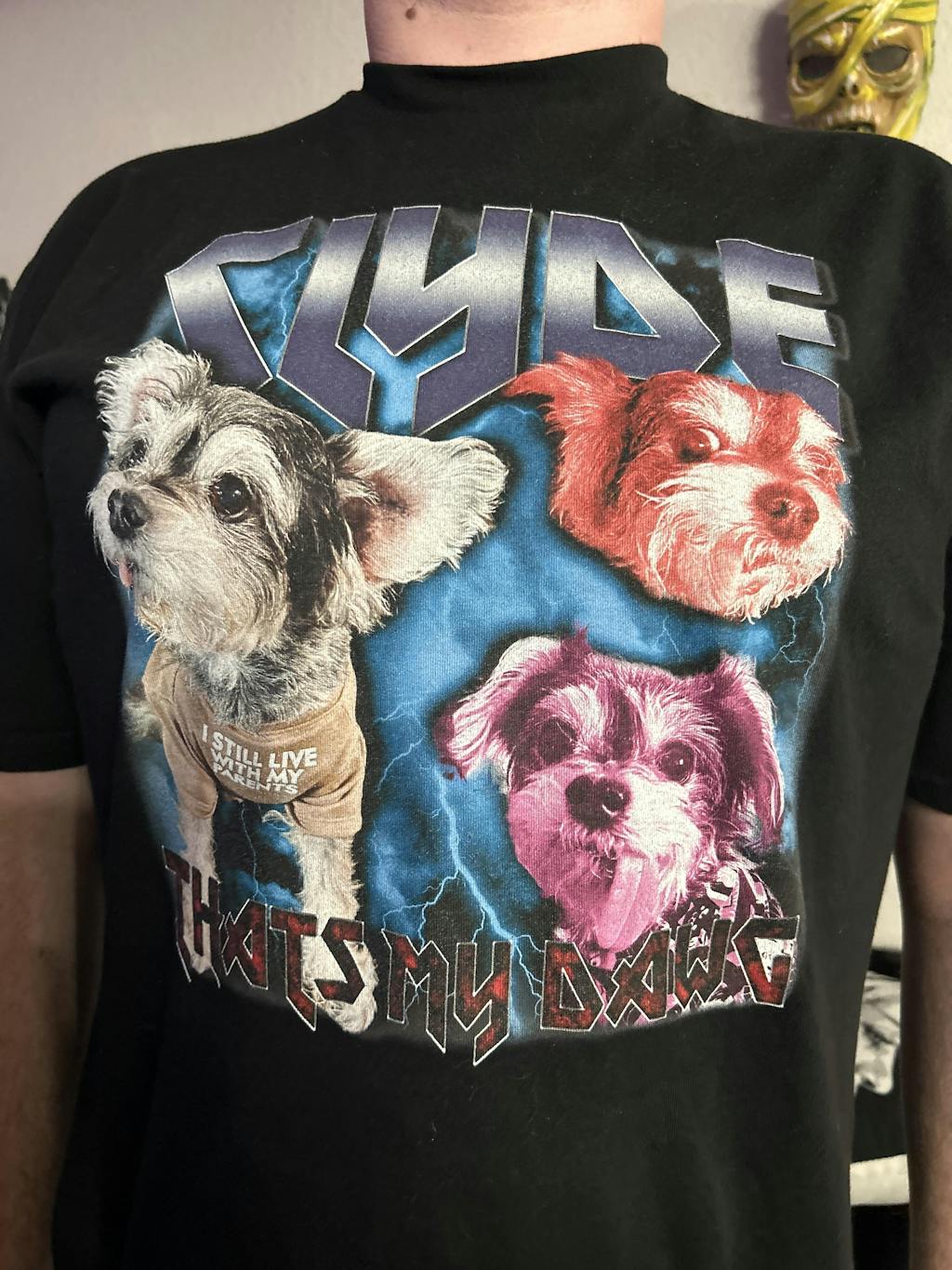 That's My Dawg Custom "Heavy Metal" T-Shirt - Personalized Pet Band ...