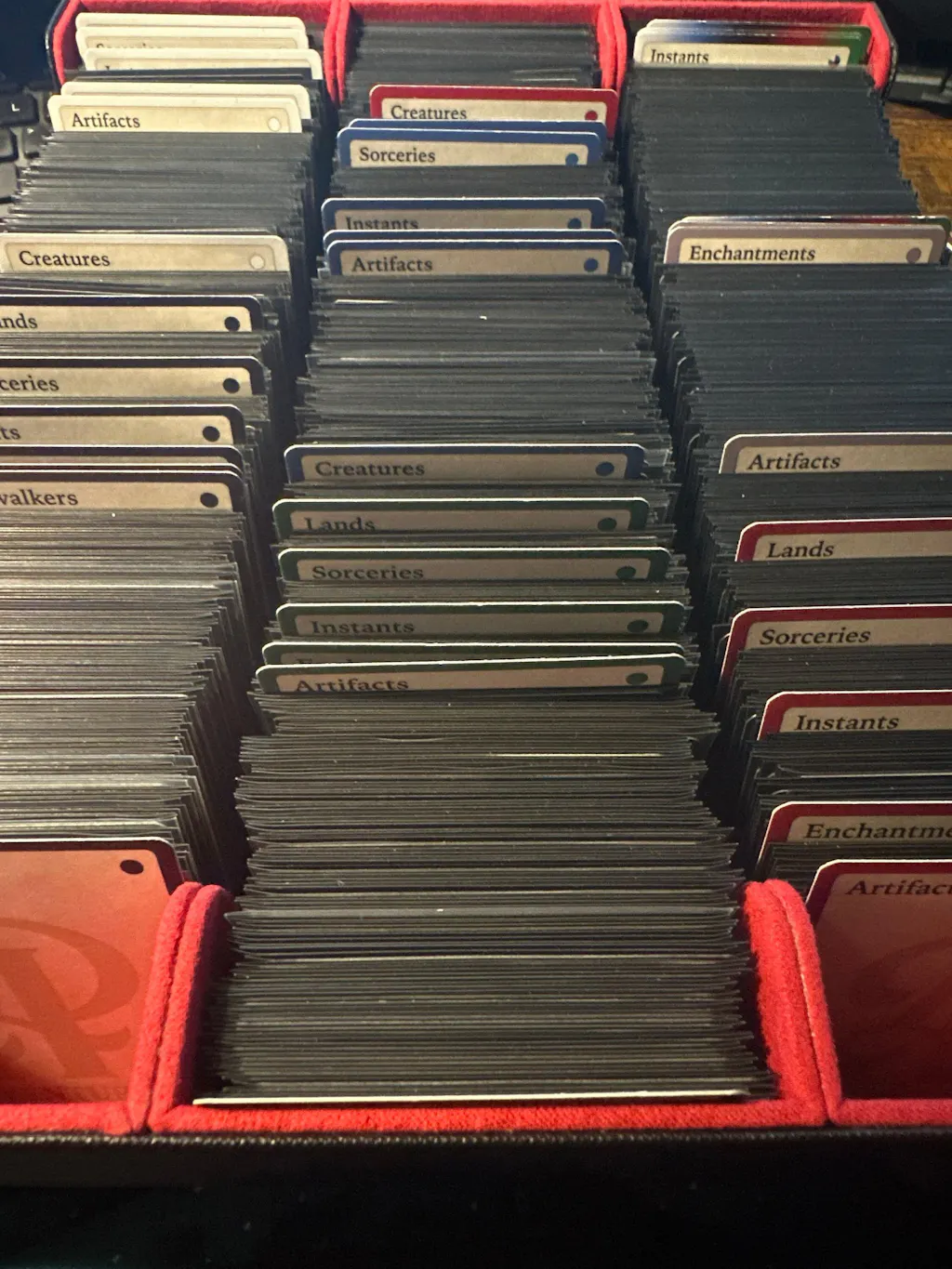 Magic the Gathering Organizer Cards: 70 cards for organizing magic the ...