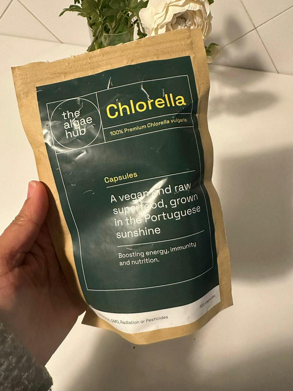 Premium Chlorella Capsules x 120 – The Algae Hub