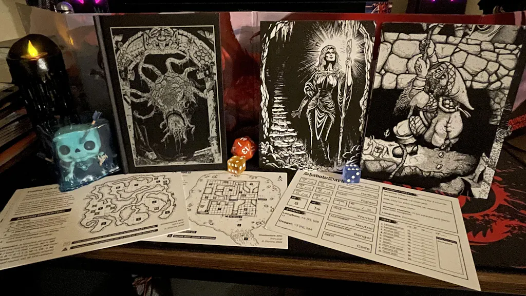 12 Premade 1st-Level Character Cards, Print + PDF (Shadowdark) - The ...