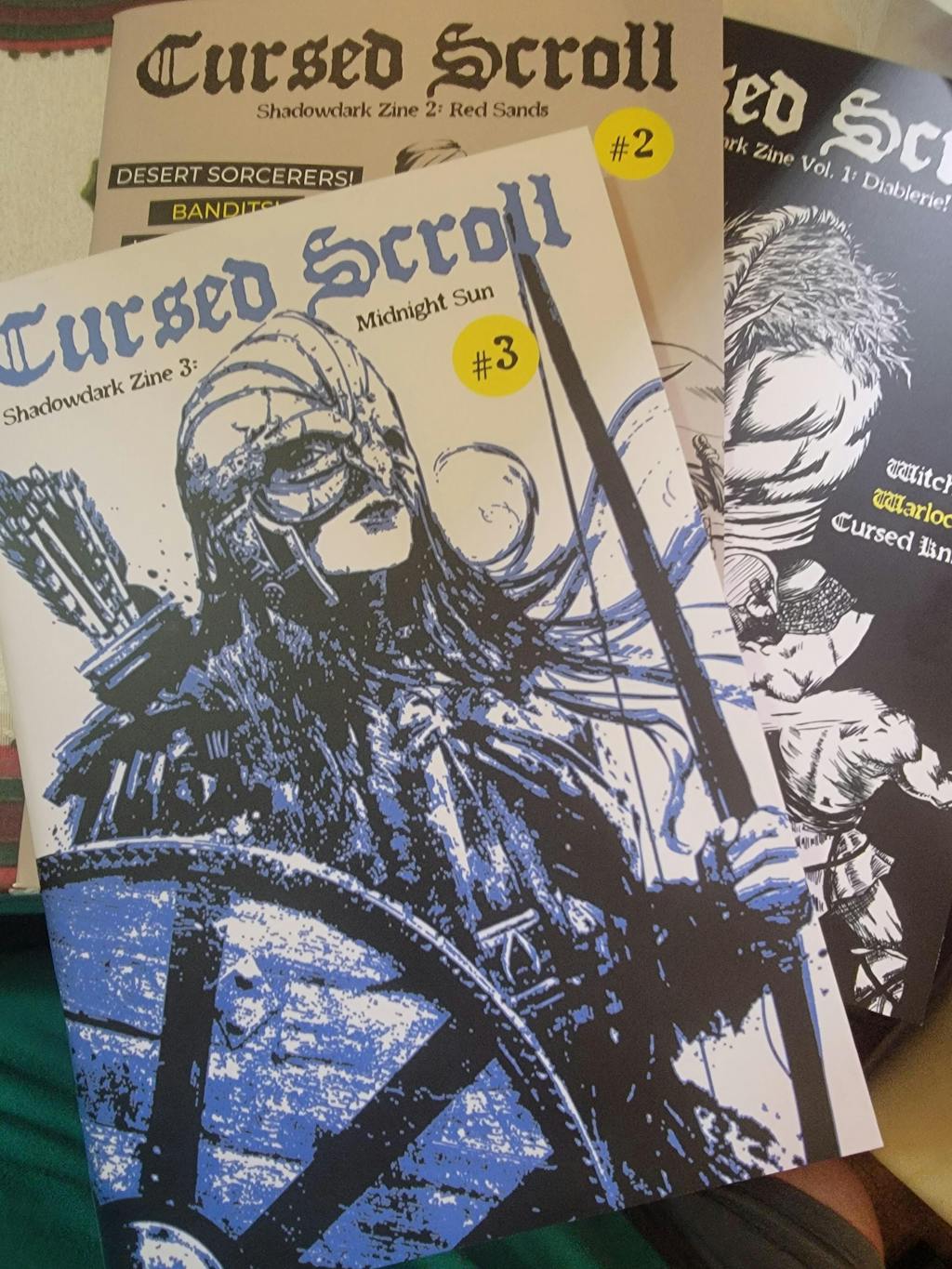 Cursed Scroll Zine, Vol. 3: Midnight Sun, Print + PDF (Shadowdark RPG ...