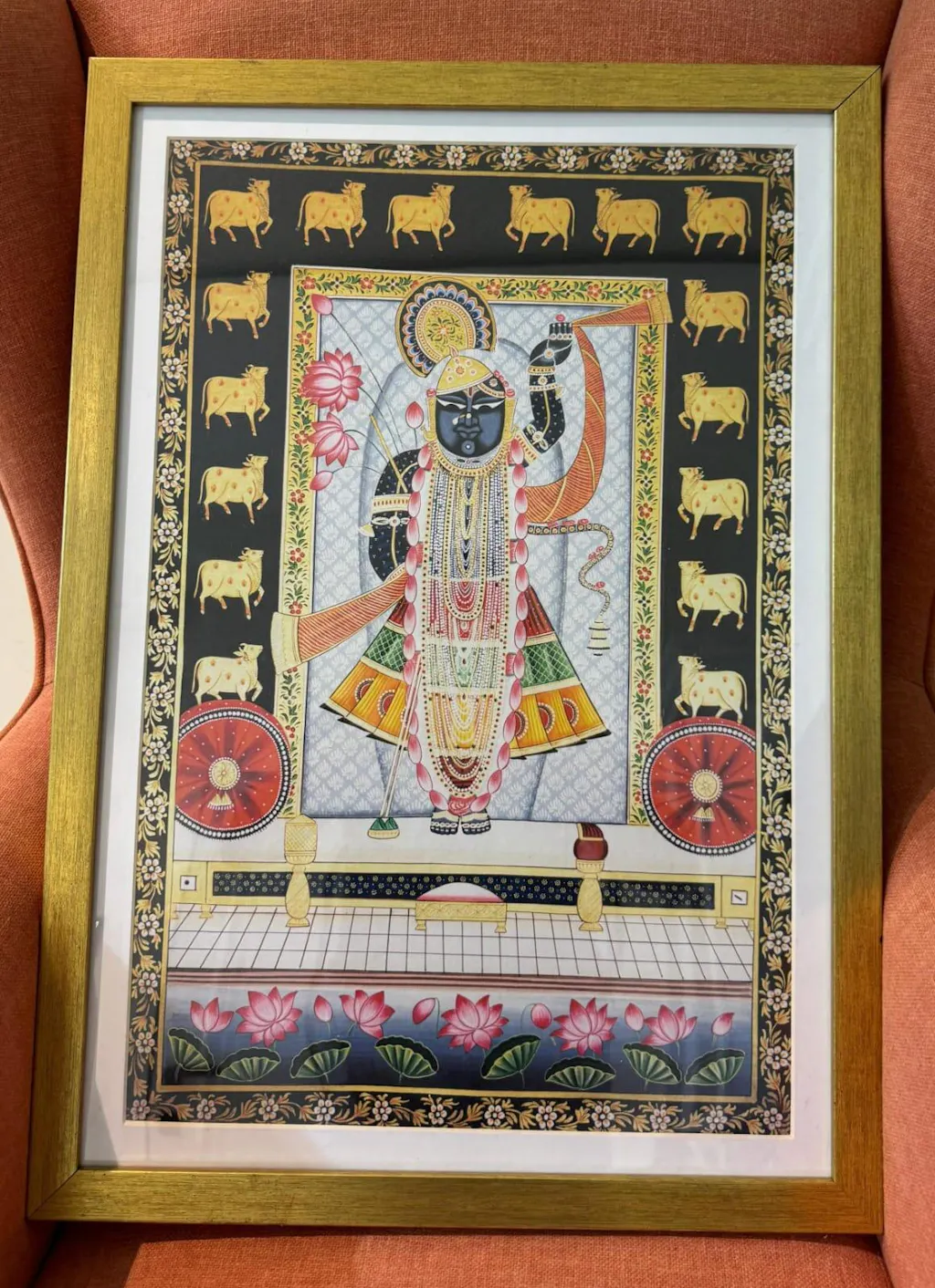 Shrinathji Pichwai Painting | Shreenathji(Shri krishna) Indian Art for ...