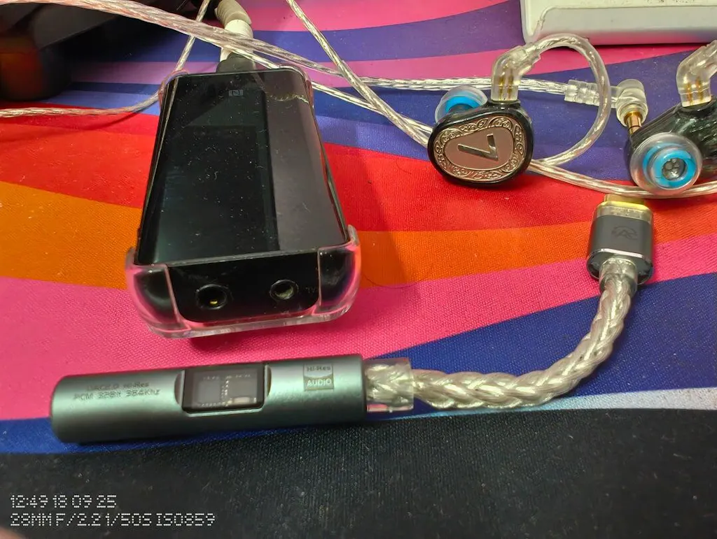 AUDIOCULAR SPARK Hi-Res Portable DAC Dongle CX31993 + MAX Amp