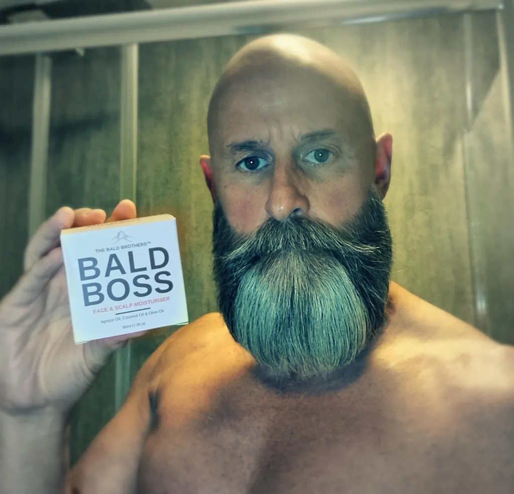 The Bald Brothers Bald Boss Moisturiser | Moisturiser For Bald Head ...