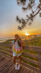 Hello Sunshine Tee - Terracotta Orange – The Beach Club Shop